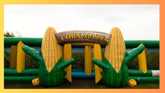 Inflatable Corn Maze – Eyecandy Inflatables